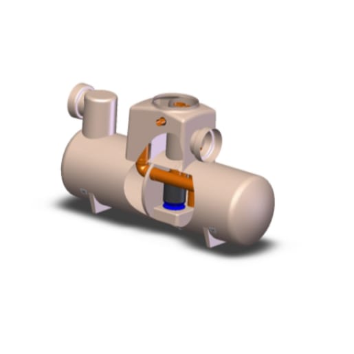 Klargester Bypass Separator With 800mm Inlet Invert